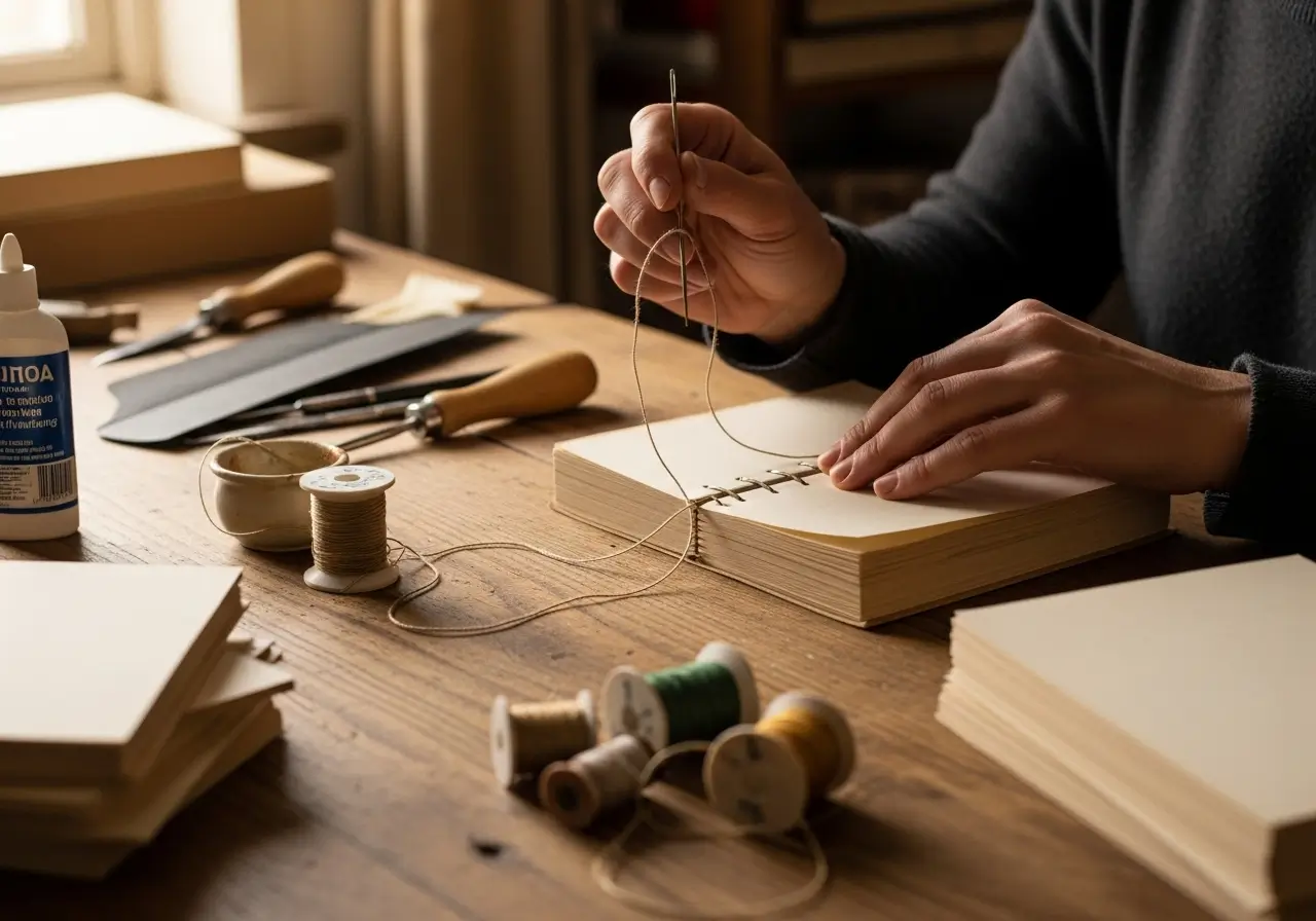 5 Cara Menjilid Buku Sendiri, Pelajari Berbagai Teknik! - Percetakan