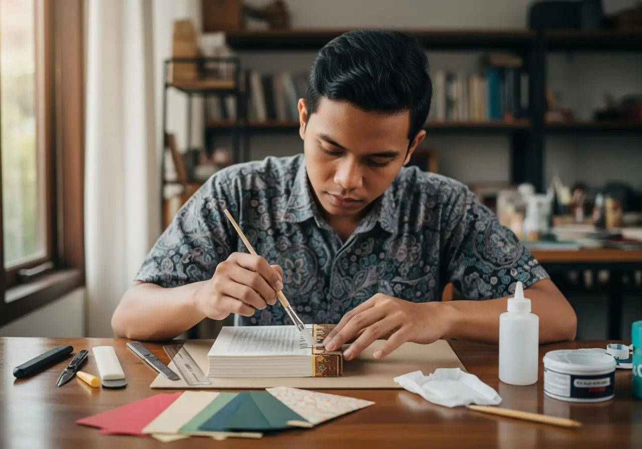 5 Cara Menjilid Buku Sendiri, Pelajari Berbagai Teknik! - Percetakan